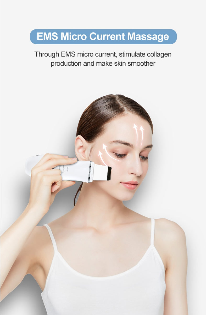 Ultrasonic Skin Scrubber & Serum Infuser (Updated) – Skincuity